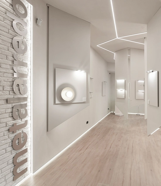 Illuminazione Led Illuminazione LED Per Saloni Di Bellezza E