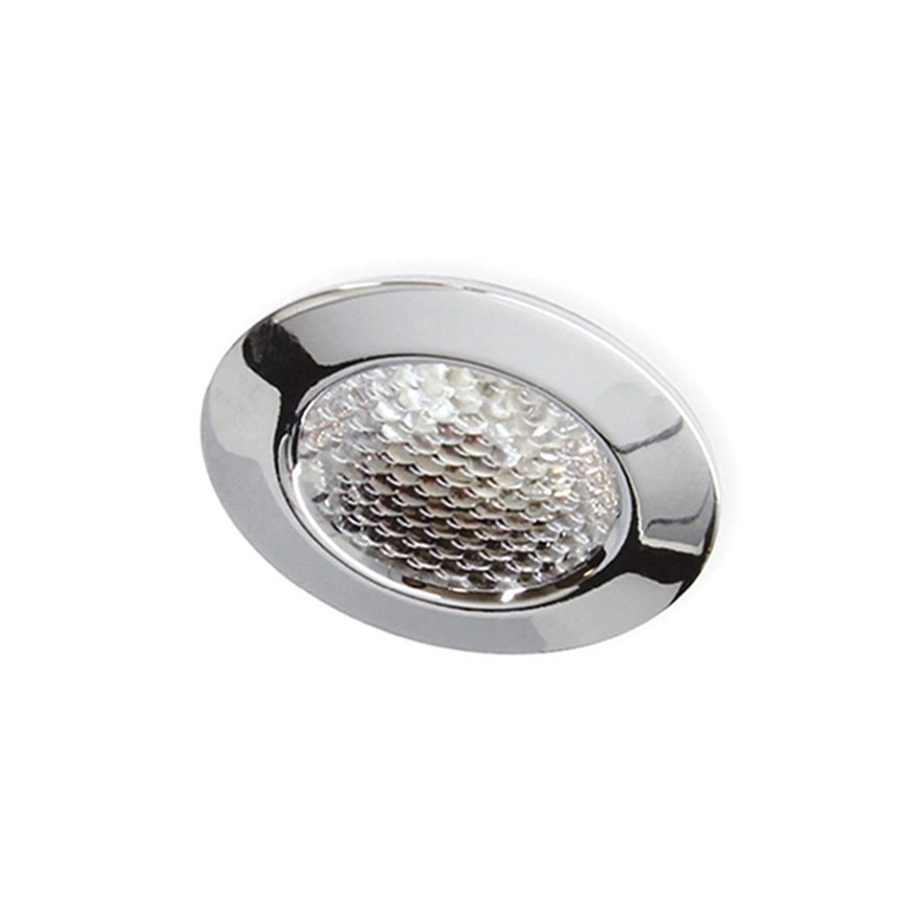 Thor: round recessed LED spotlight in aluminum