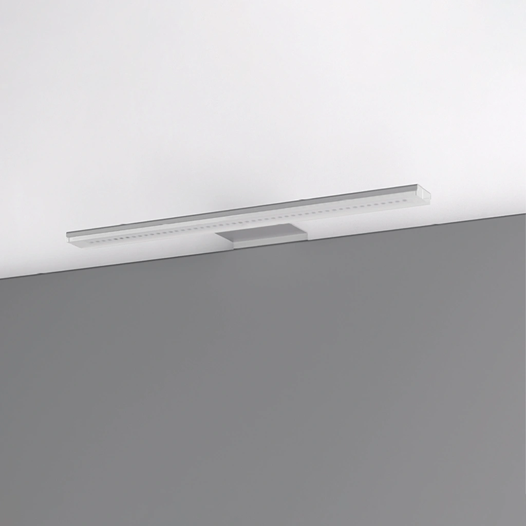 Nilo: LED lamp for mirror with transparent methacrylate 7.78W 24V DC