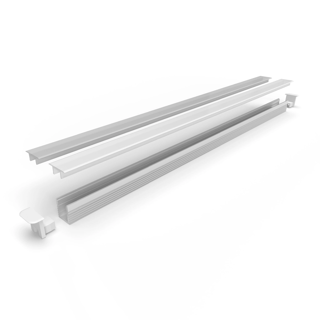 Mire1: recessed aluminum LED profile for wall units, base units ...