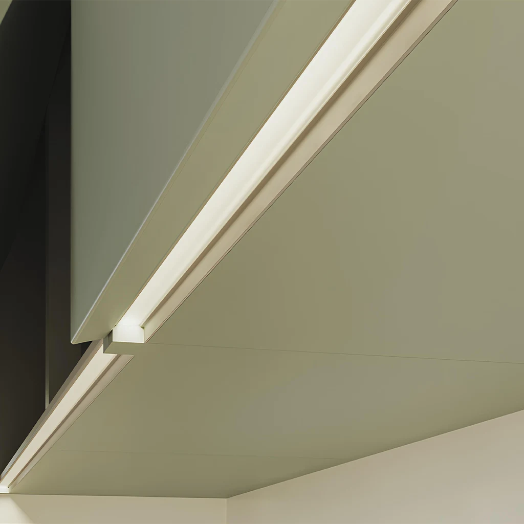 Kora light: aluminum LED profile for cabinet